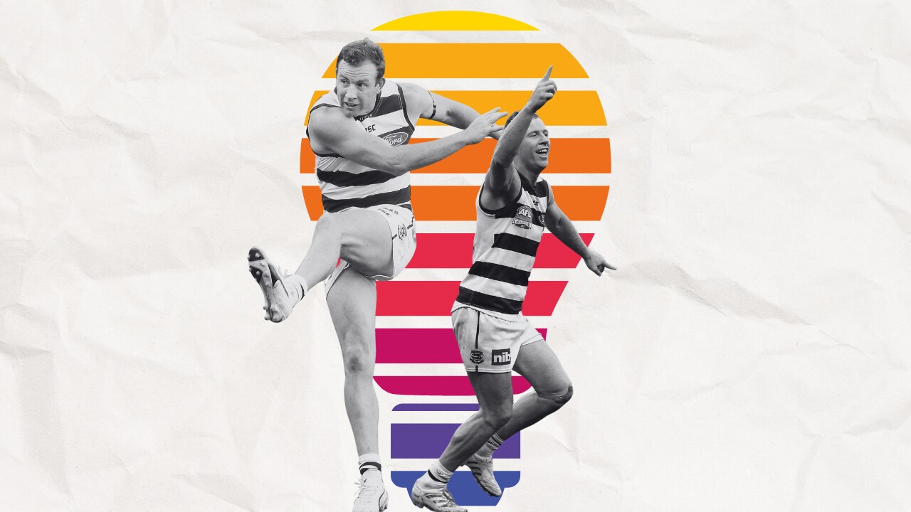 How Geelong champ Steve Johnson revolutionised kicking at goal in the ...