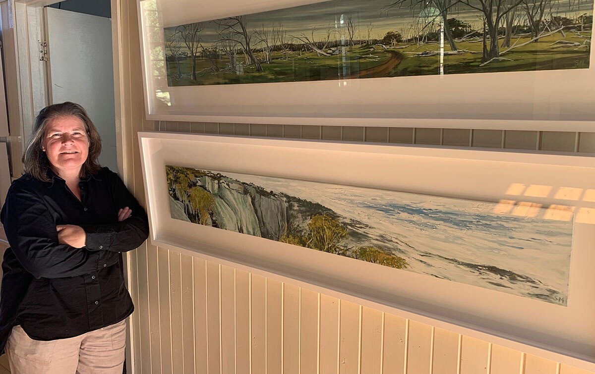 Susan Murphy's north east landscape exhibition in Beechworth - ABC listen