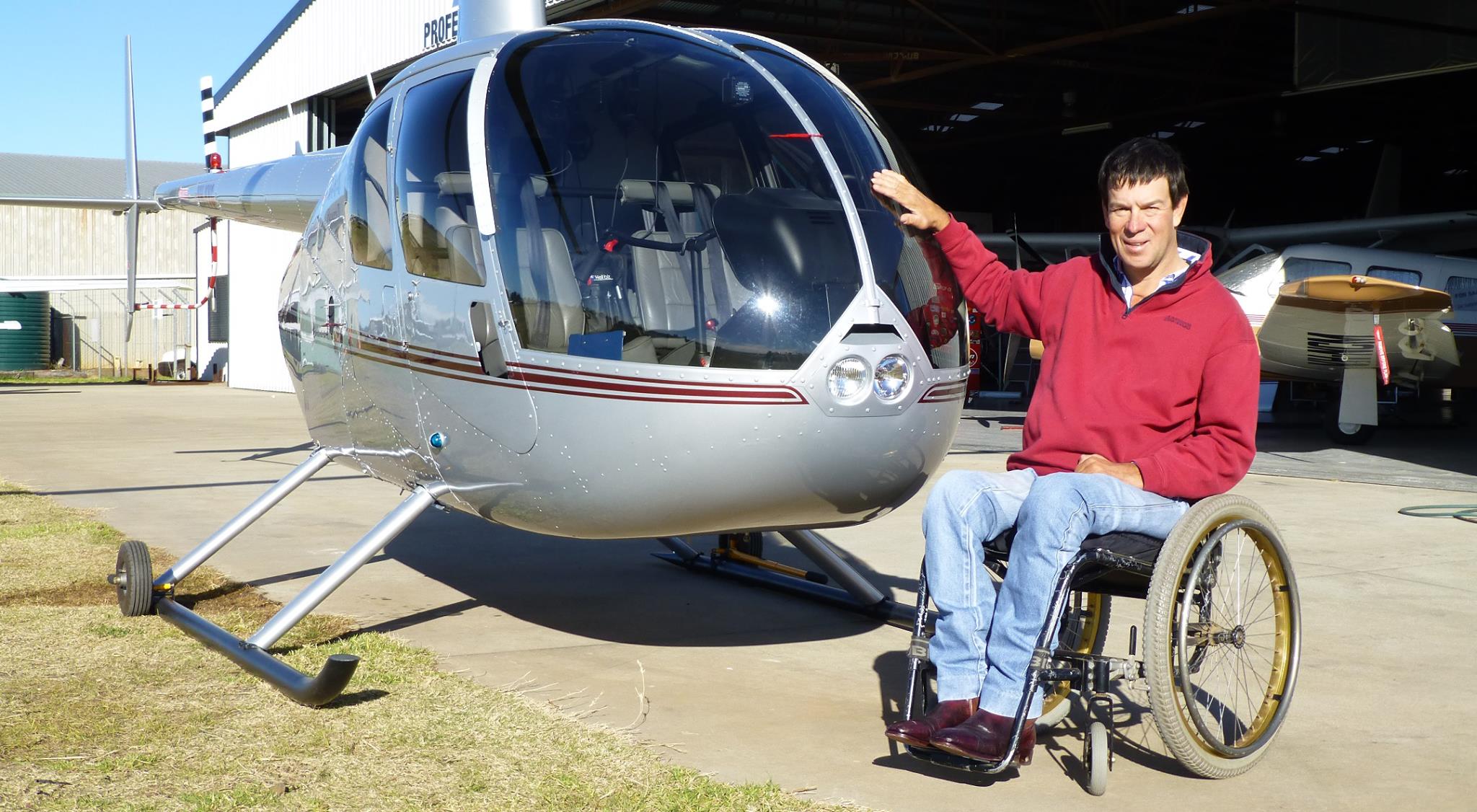 Farmer Sam Bailey, who worked to be the world's first quadriplegic ...