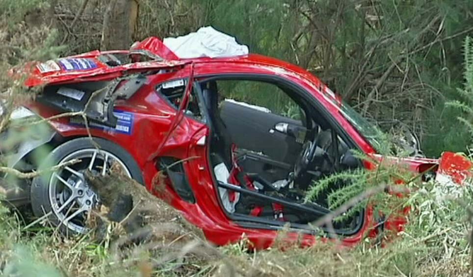 Targa inquest: Chilling footage of deadly crash which killed driver ...