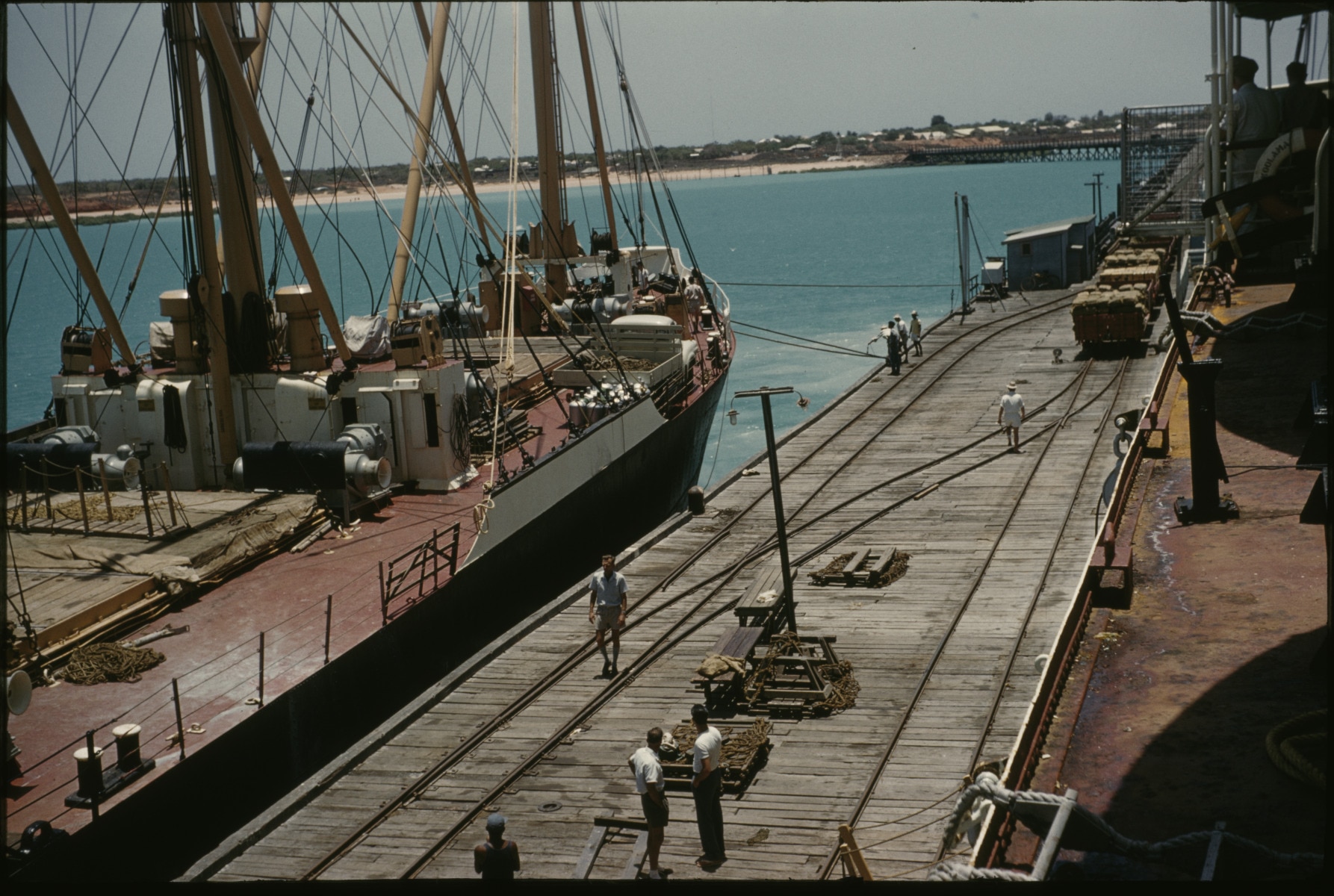 Broome's new jetty built where a massive wooden wharf was once the town ...