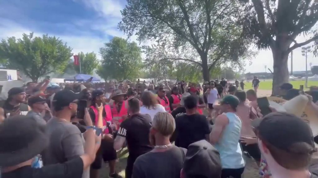 Multiple videos posted to social media within the past 24 hours appear ...