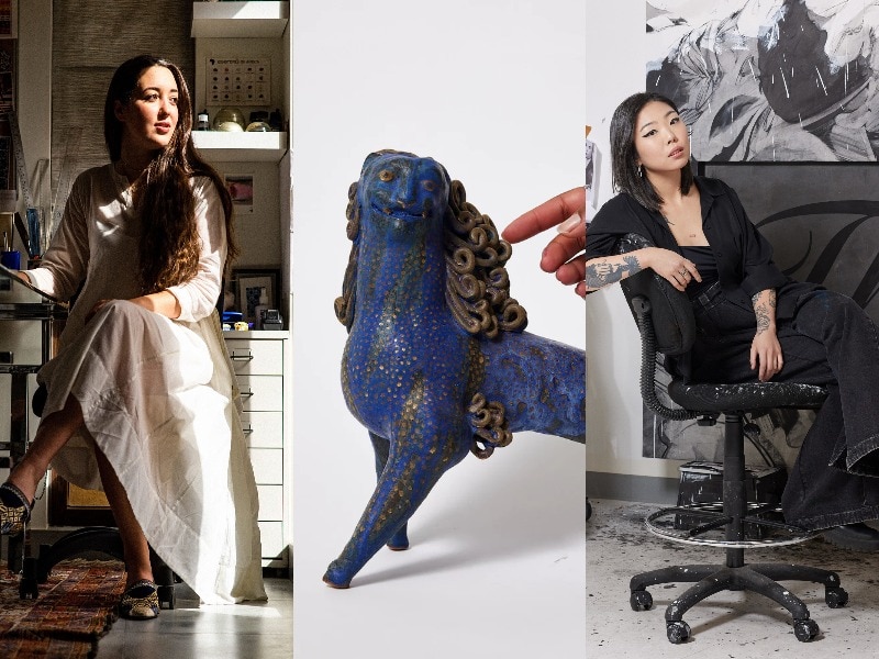 Palestinian-Saudi artist Dana Awartani + Anna Park flip the script ...