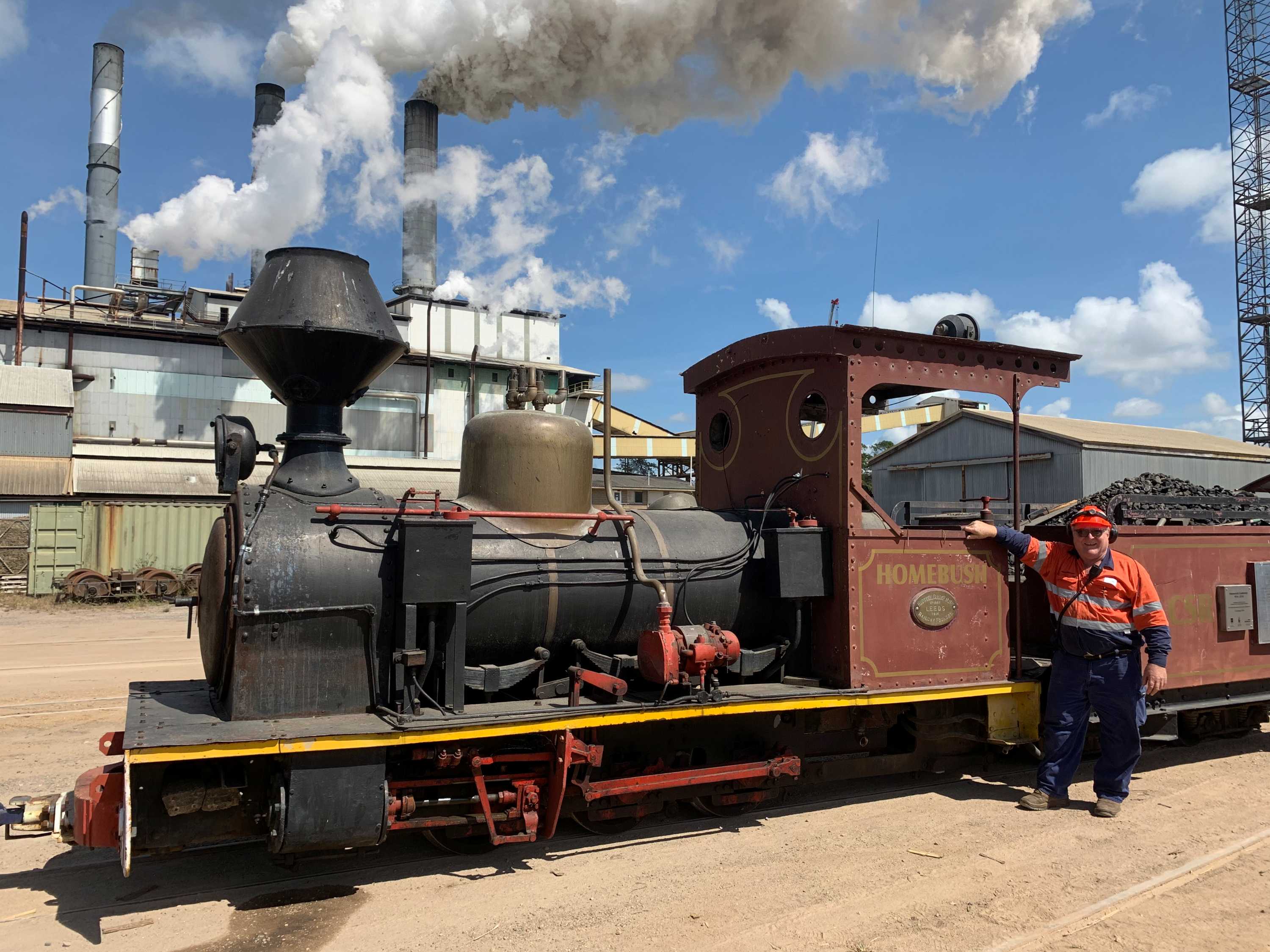 100-year-old steam engine built for Queensland's sugar industry still ...