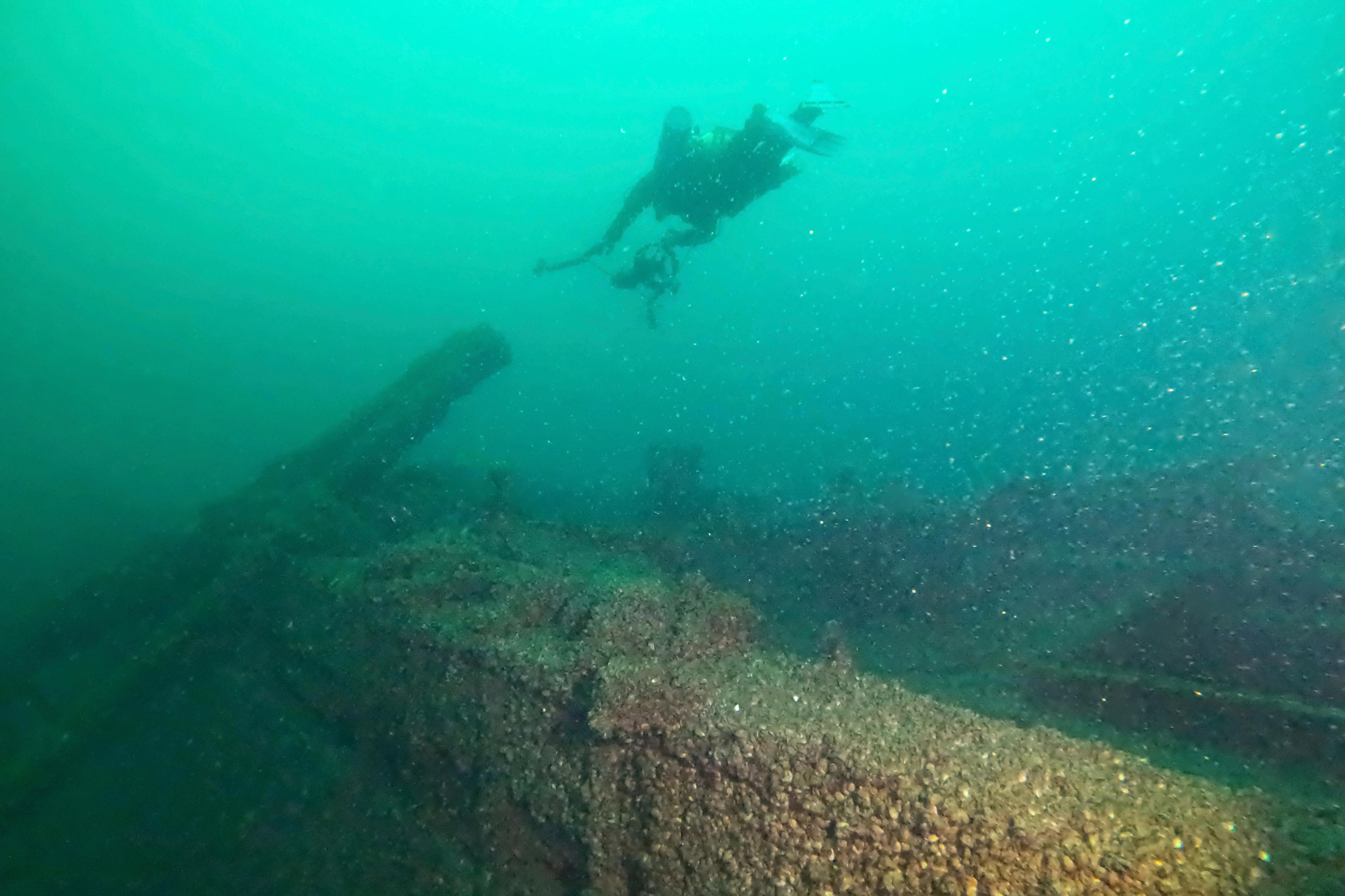 Divers discover 'ghost ship' F J King wreckage 140 years after sinking ...