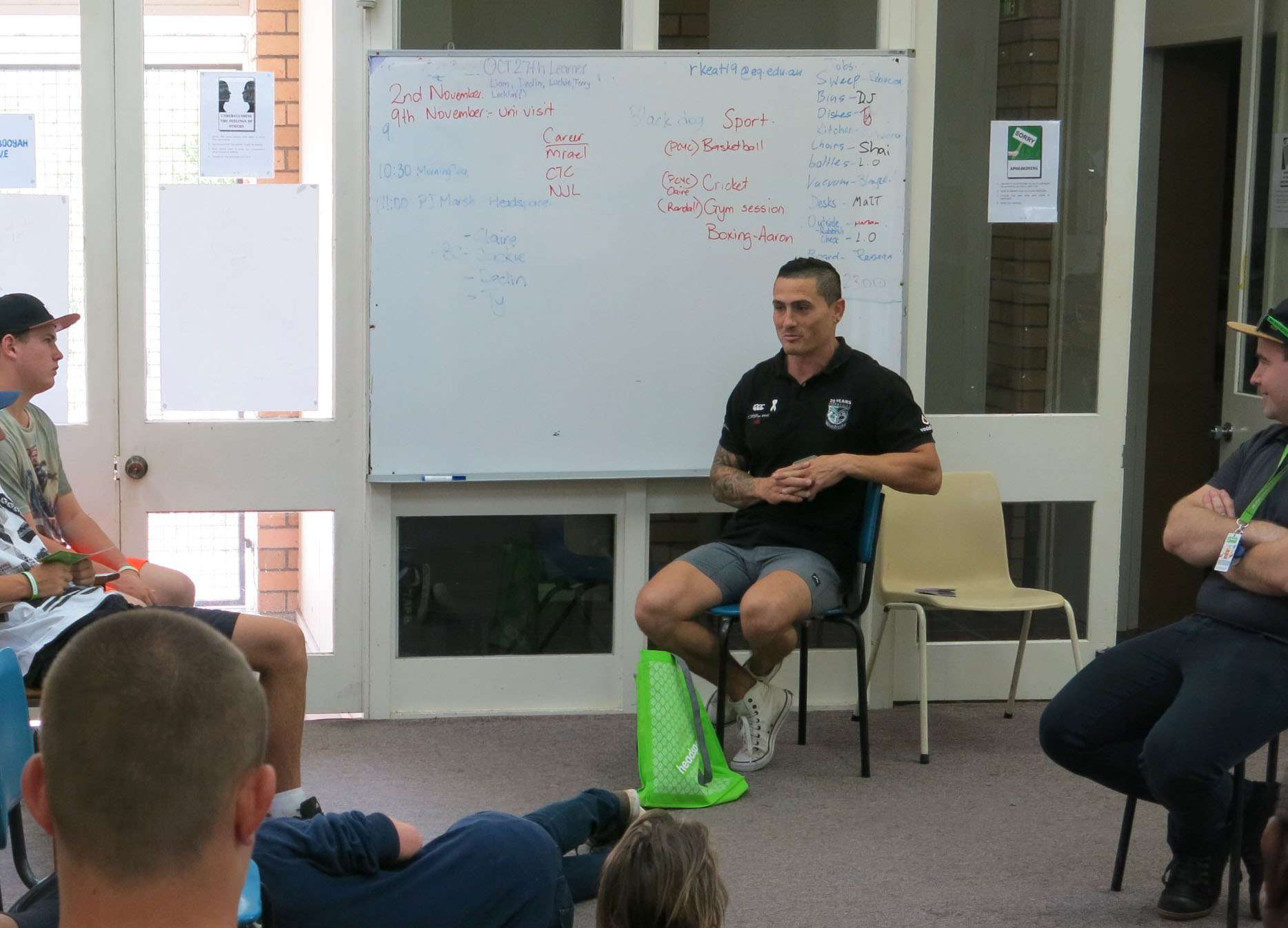 Former NRL star PJ Marsh hopes his story will help troubled teens - ABC ...