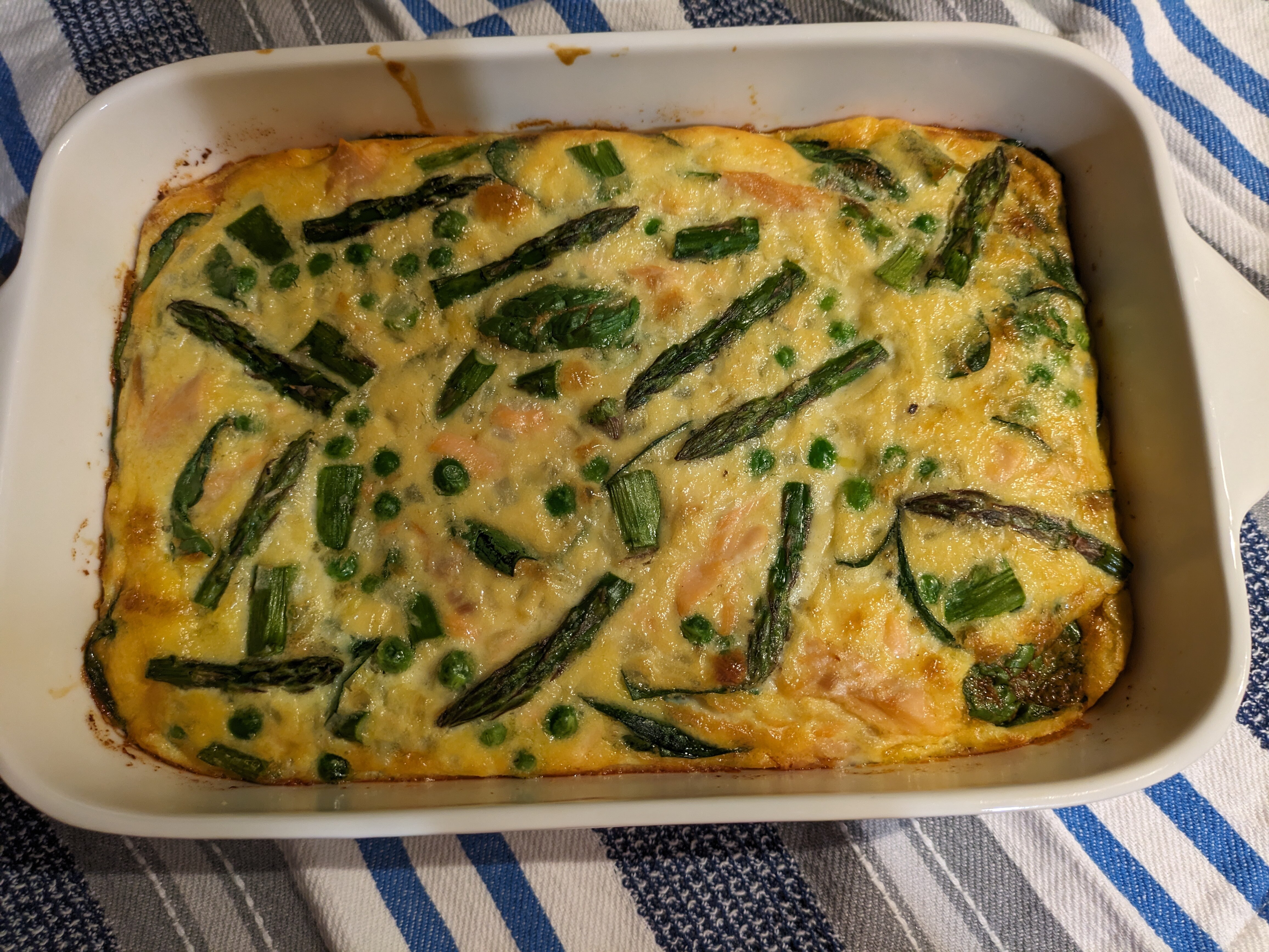 Asparagus and smoked trout make this frittata sing - ABC News