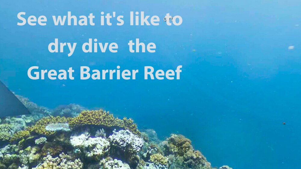 Experience dry diving on the Great Barrier Reef - ABC News