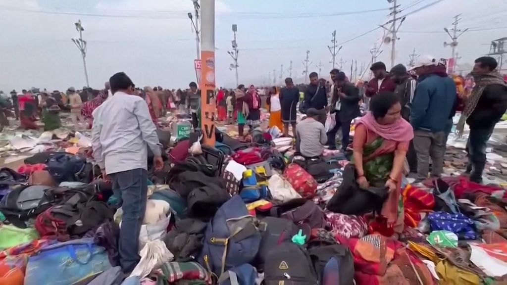 At least 30 killed in deadly stampede at mass Hindu gathering in India ...