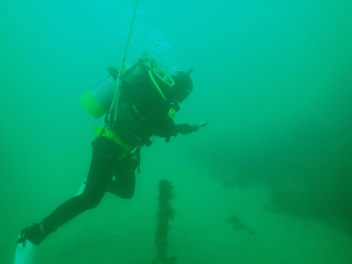 Marine mapping to create 3D model of Cheviot shipwreck at Wilsons ...