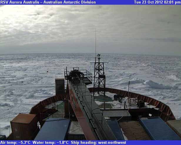 Australia's Antarctic supply ship icebound - ABC News