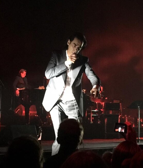 Nick Cave launches return to stage in Hobart after son's death - ABC News