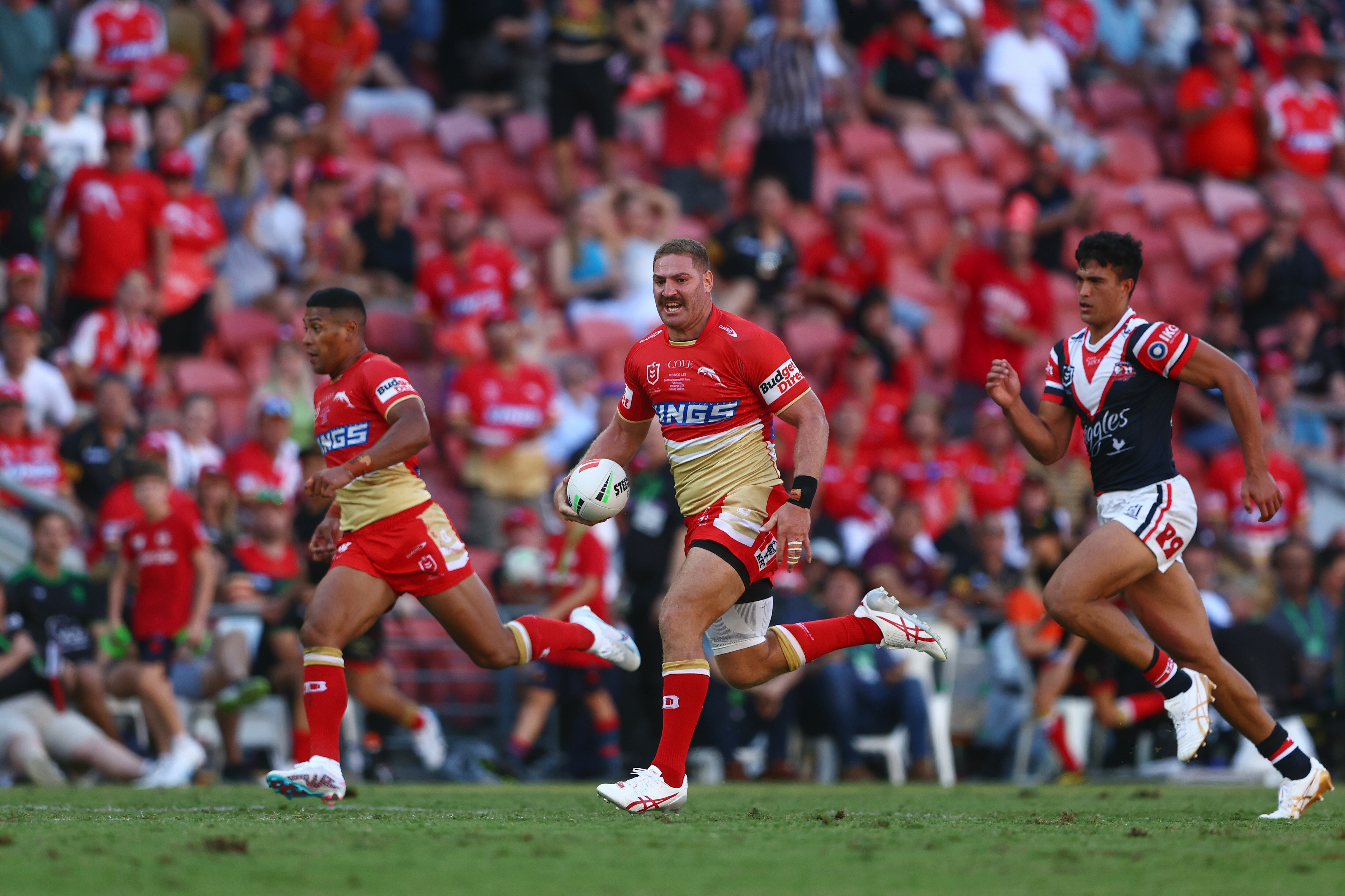 In winning their inaugural NRL match, the Dolphins…