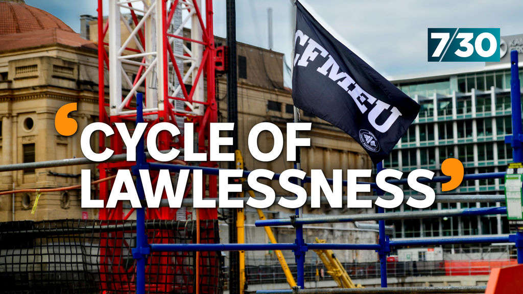 Thousands gather at CFMEU protests - ABC News