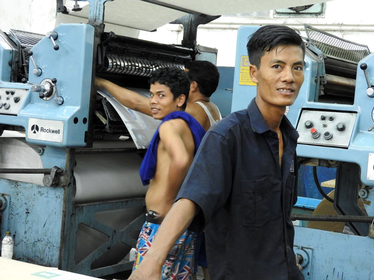 A free press slowly emerges in Myanmar - ABC Radio National