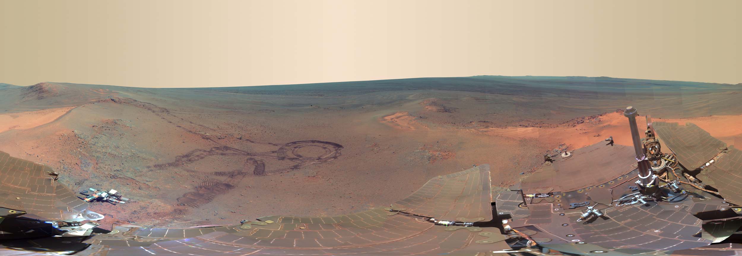 NASA releases 'spectacularly detailed' Mars panorama - ABC News
