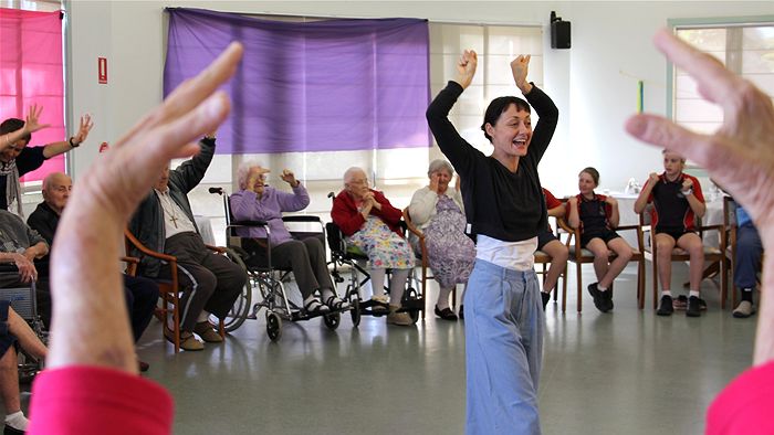 Western Queensland nursing home residents and school children use music ...