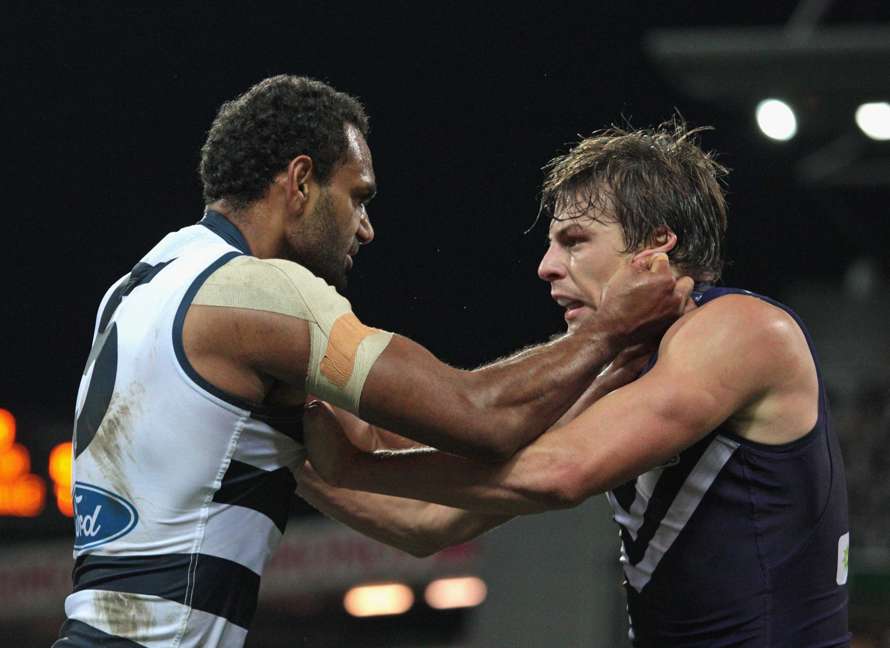 Geelong Cats hold on to edge out Fremantle by two points in thrilling ...