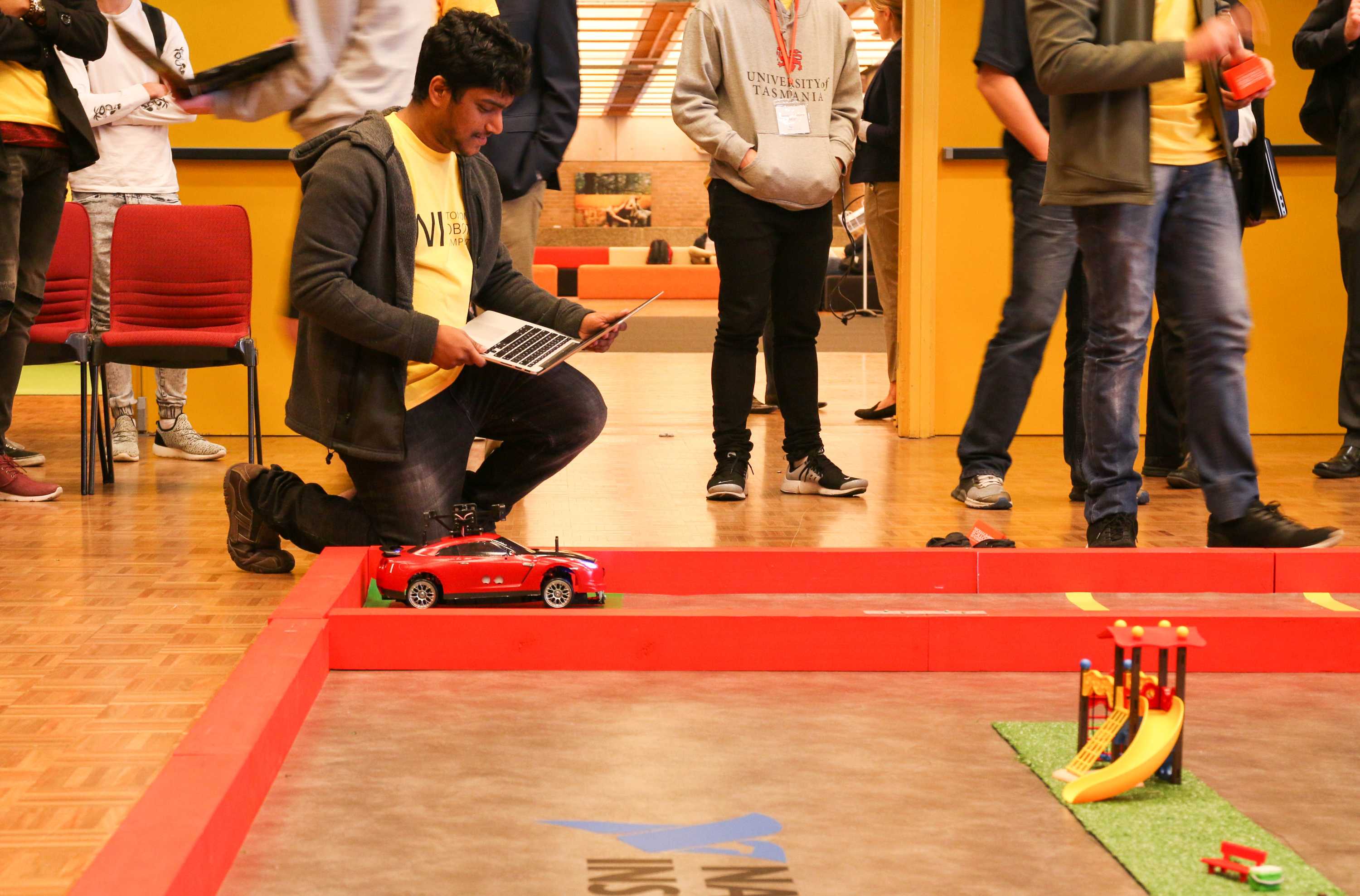University students compete to design self-driving car capable of ...