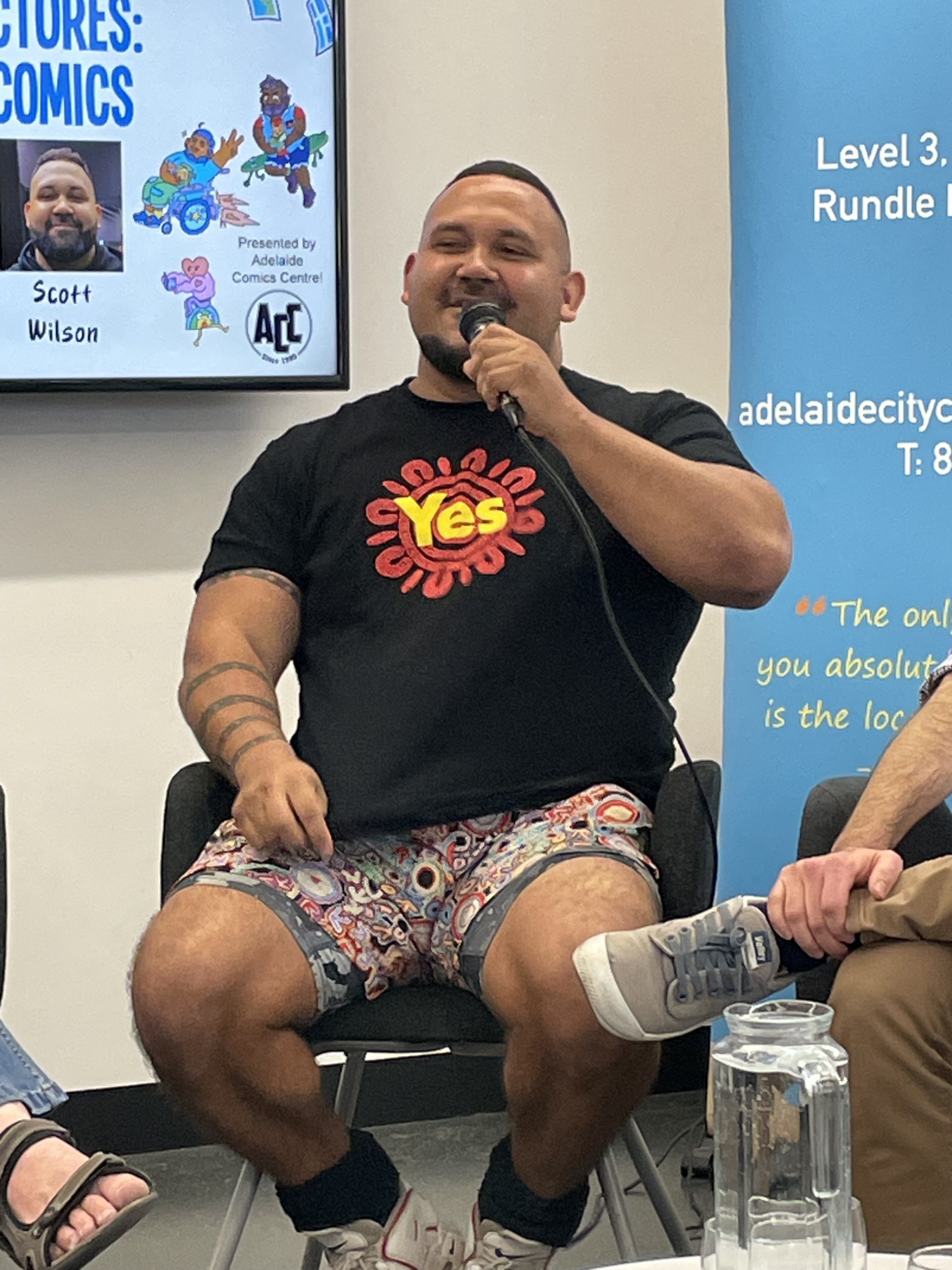 Scott Wilson couldn't see Aboriginal superheroes in the comics he loved ...