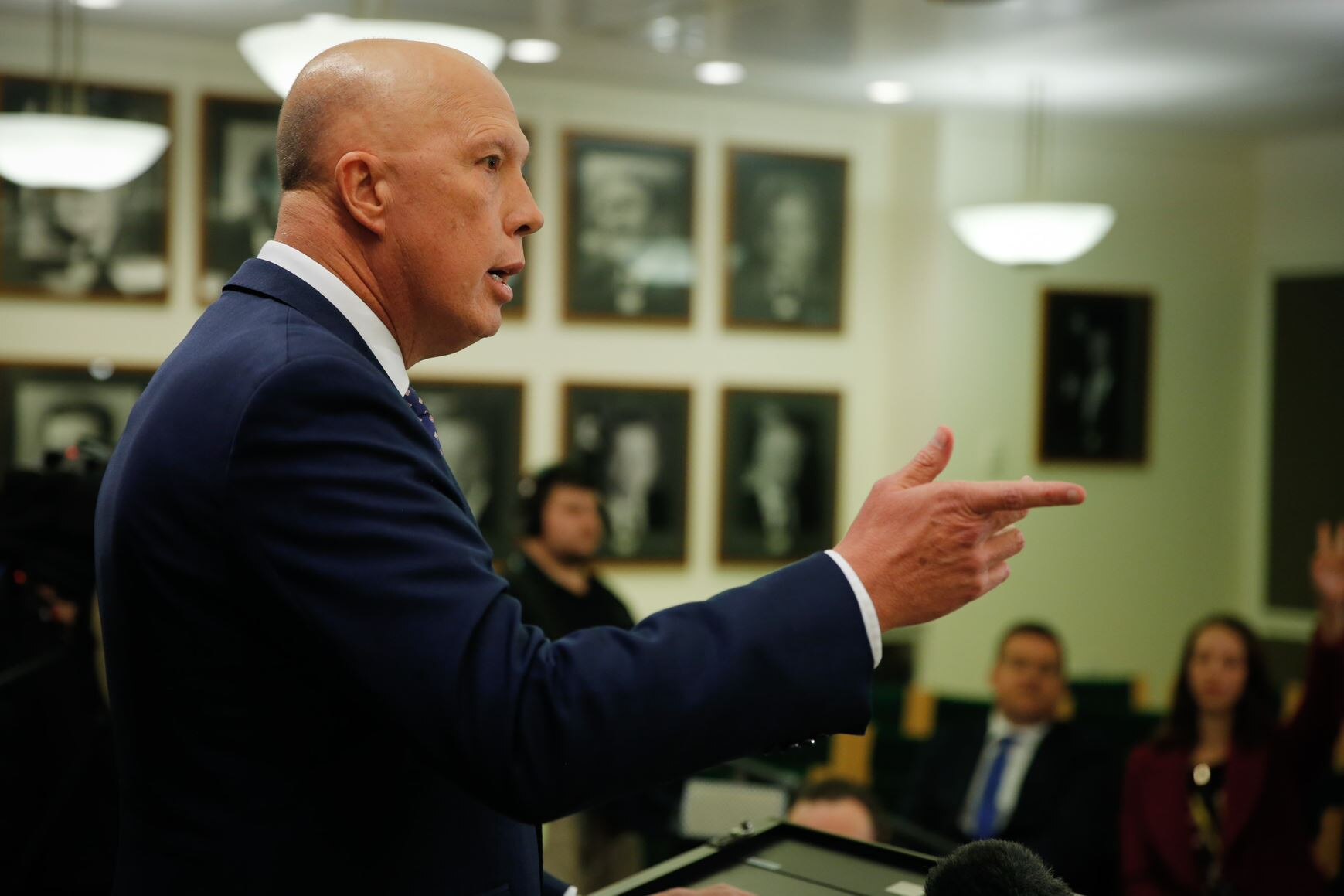 Key moments from Peter Dutton's first press conference as Liberal ...