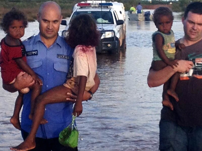 Police say three rescues undertaken in floodwaters - ABC News