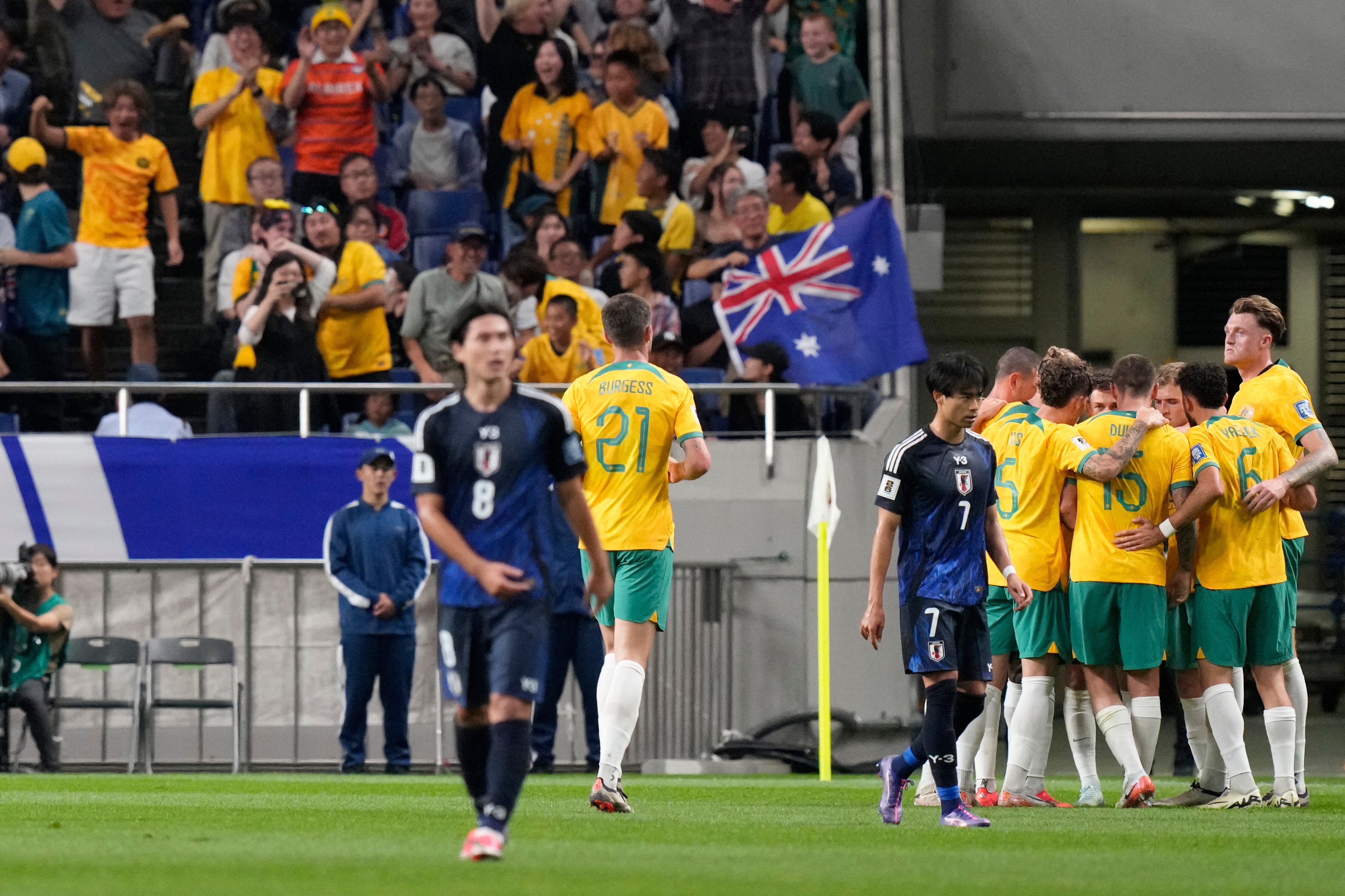 Late own goal sees Socceroos battle to 1-1 draw against Japan in ...