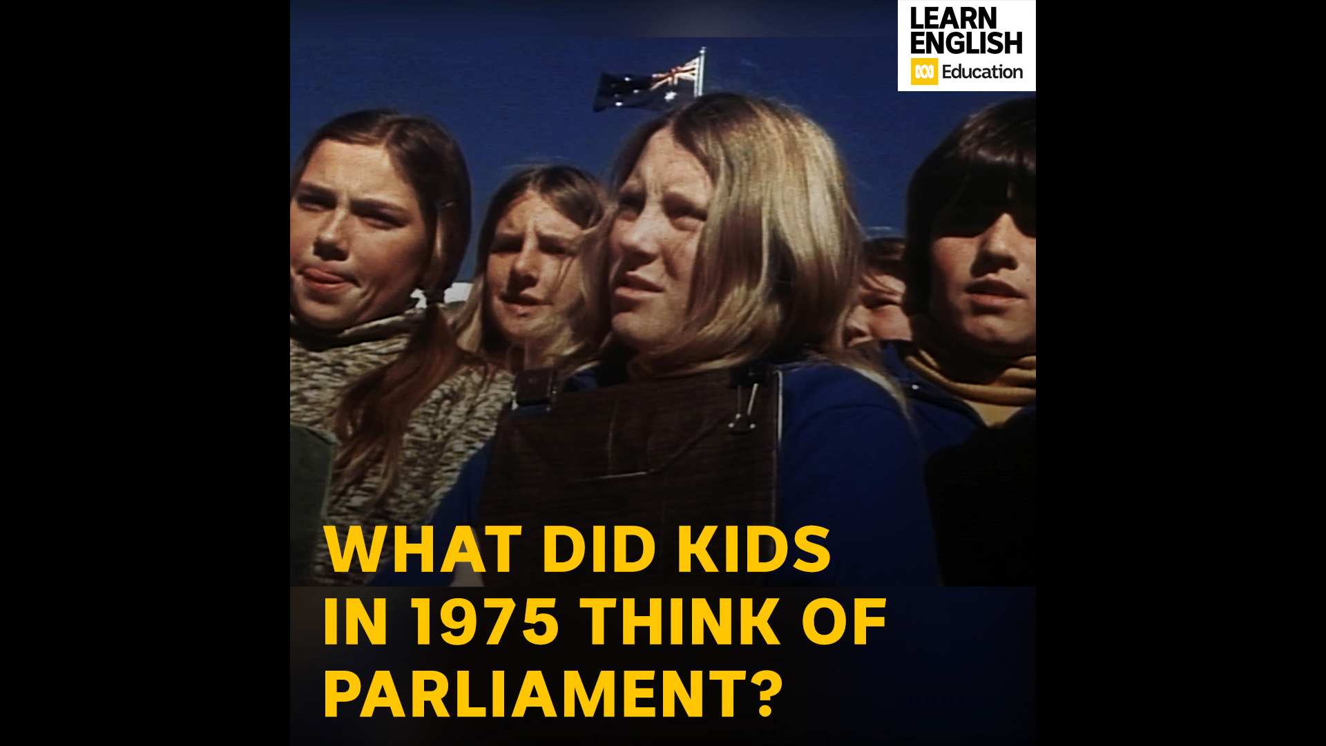 What did kids think of the Australian parliament in 1975? - ABC Education