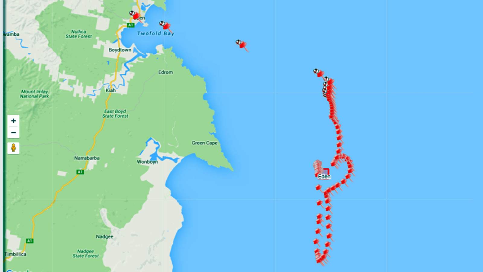 New map reveals weather buoy journey after recording monster wave - ABC ...