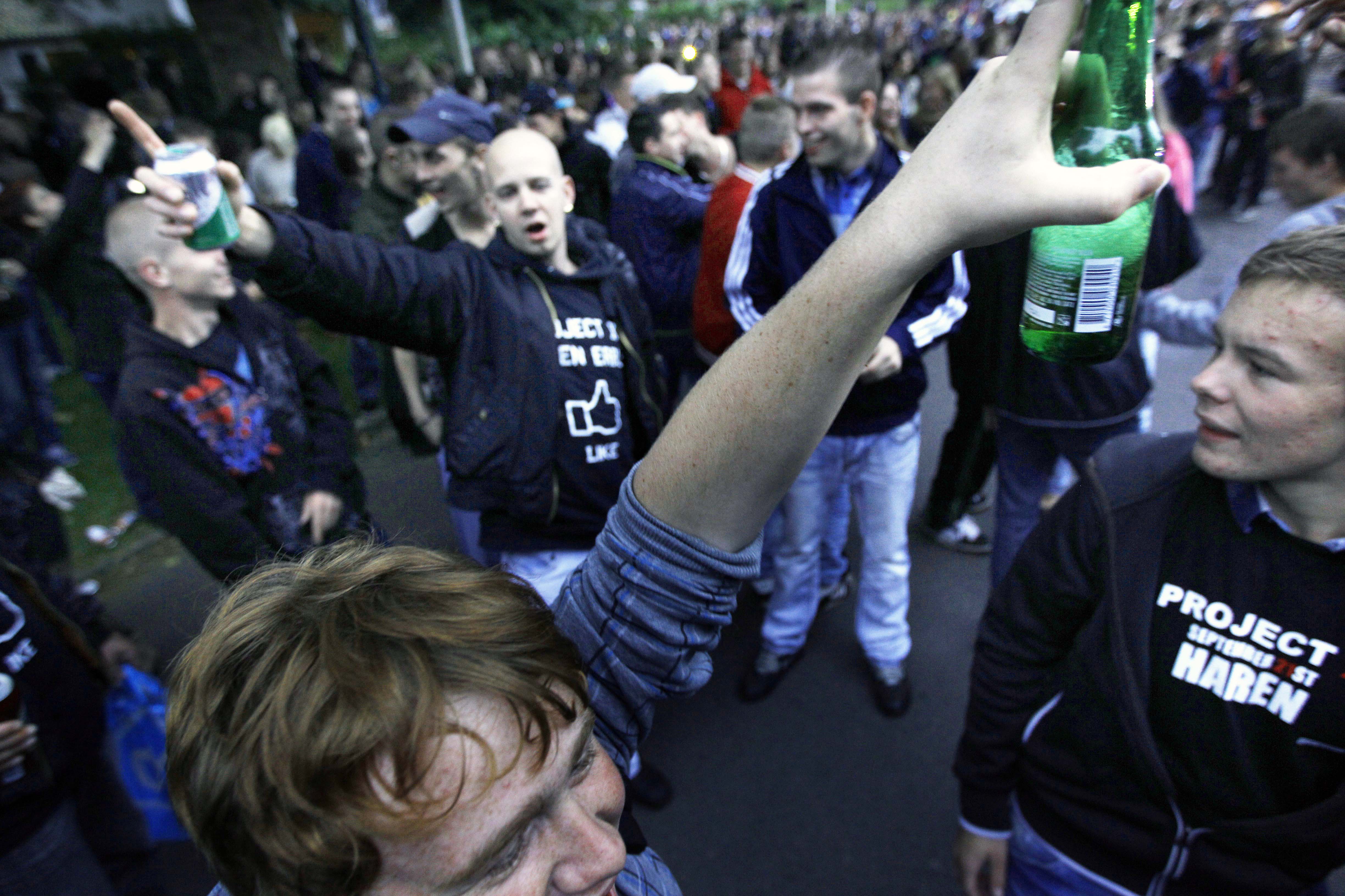 Dutch police detain 34 over Facebook party riot - ABC News
