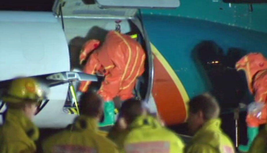 Lab shows white powder harmless - ABC News