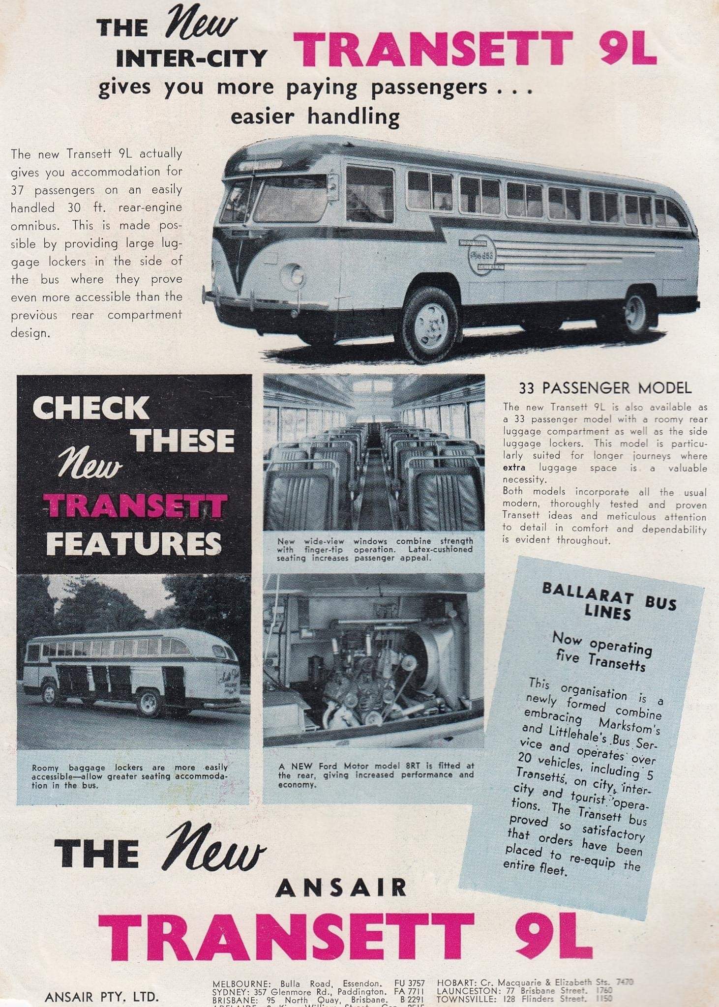 Seventy-year-old Ansair transport bus reunited with original owners ...