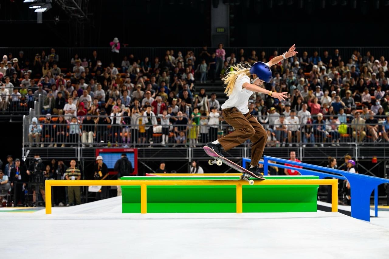 Arisa Trew wins skateboarding Olympic Qualifier Series, Keegan Palmer ...
