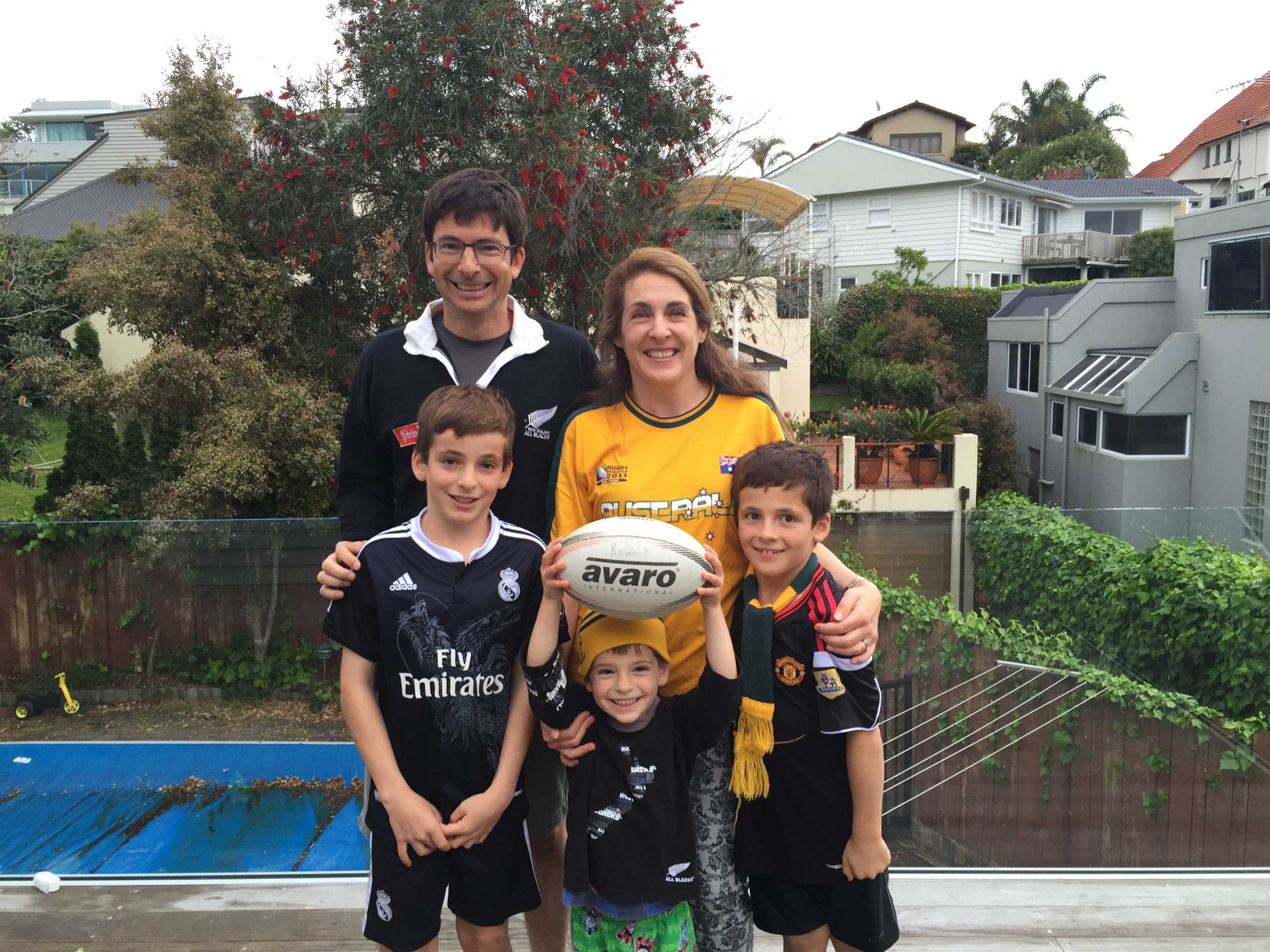 Rugby World Cup: Kensington family split between Australia and New ...