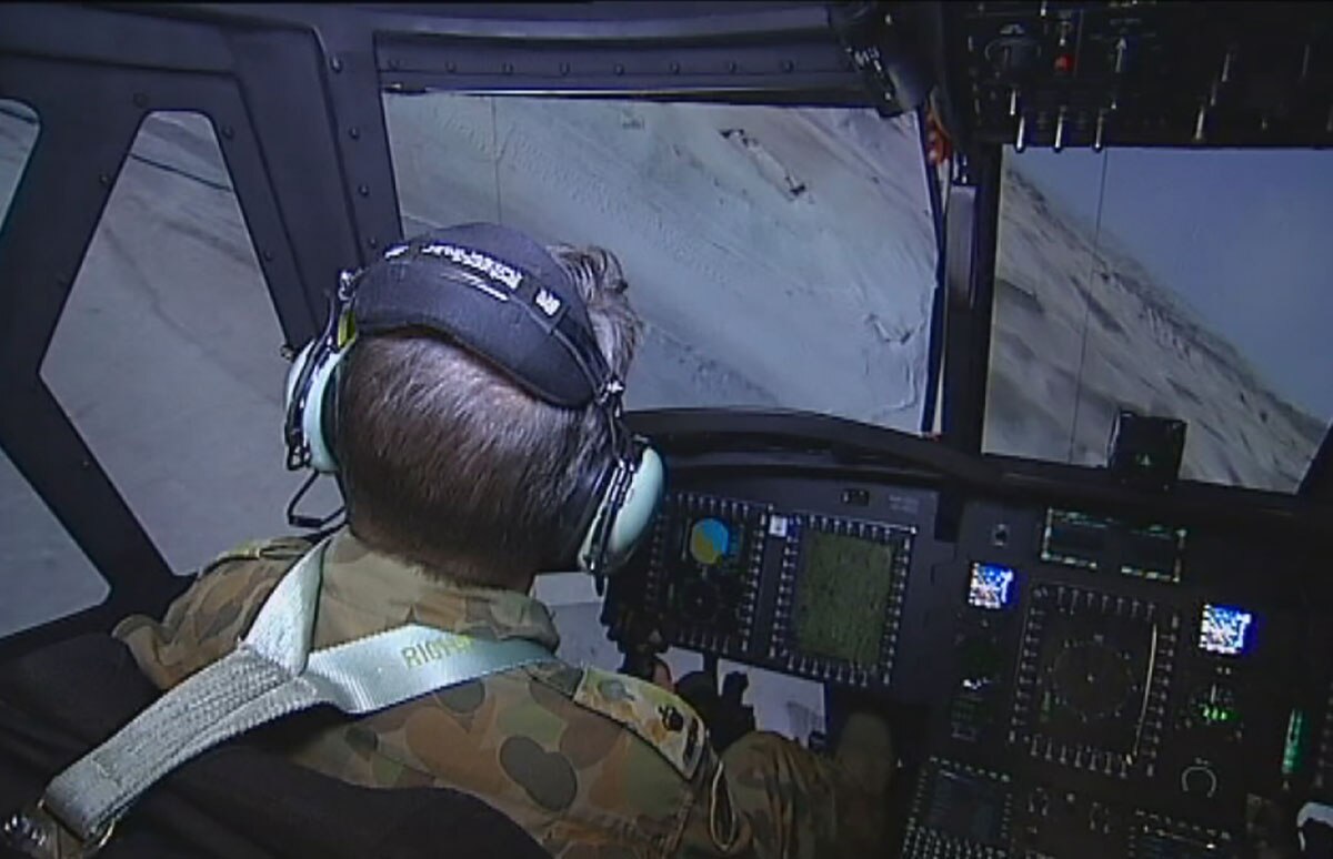 Chinook simulators in Townsville allow Army flight crews to train at ...