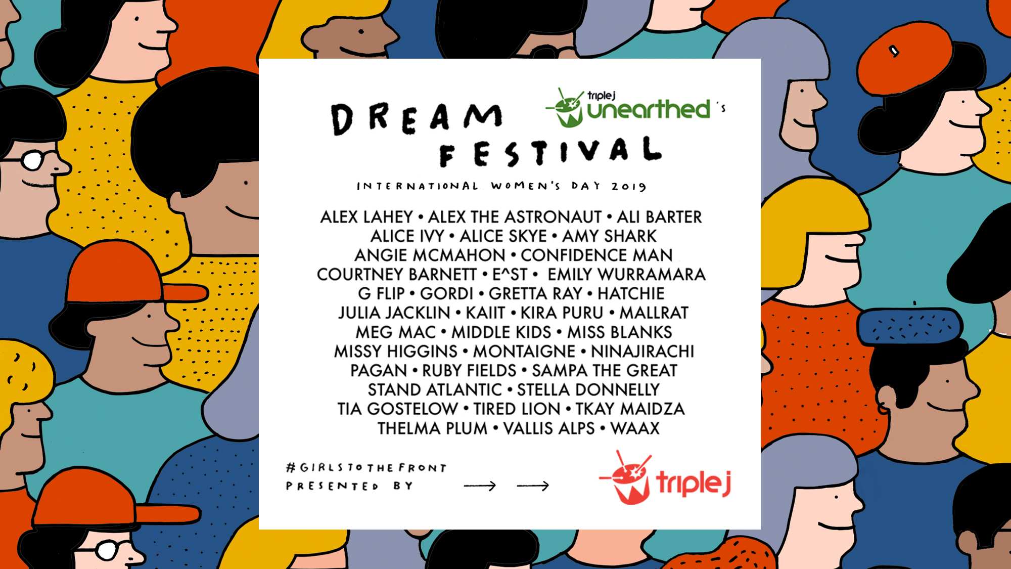 triple j Unearthed’s Dream Festival for International Women’s day 2019 ...