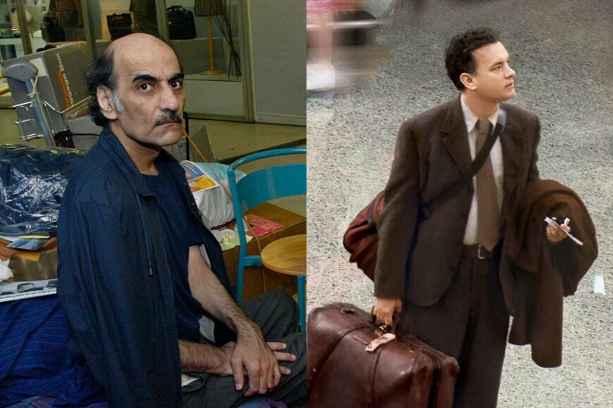 Iranian man Merhan Karimi Nasseri, who inspired Tom Hanks film The ...