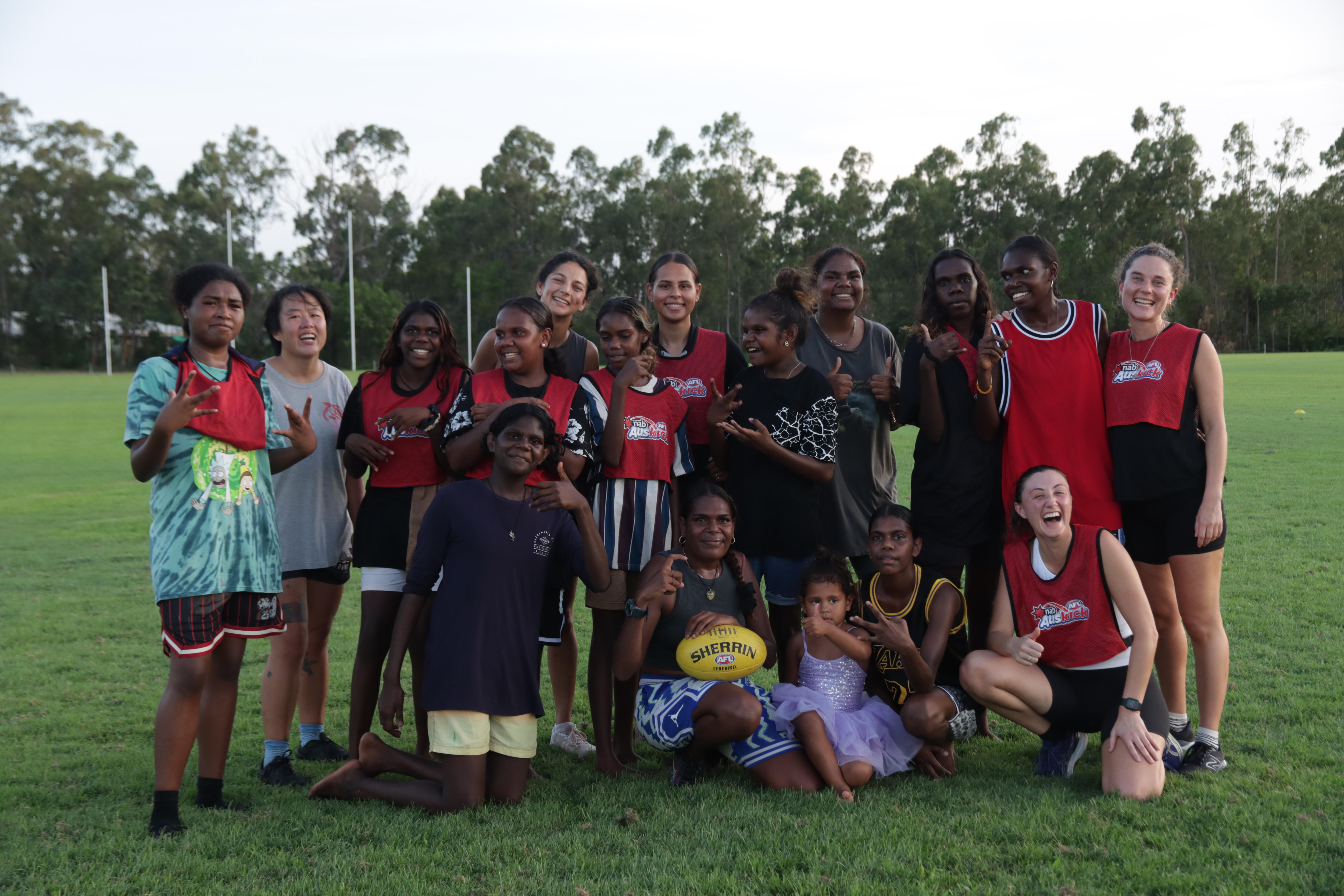 AFL competition's return to Arnhem Land raises hopes for female talent ...