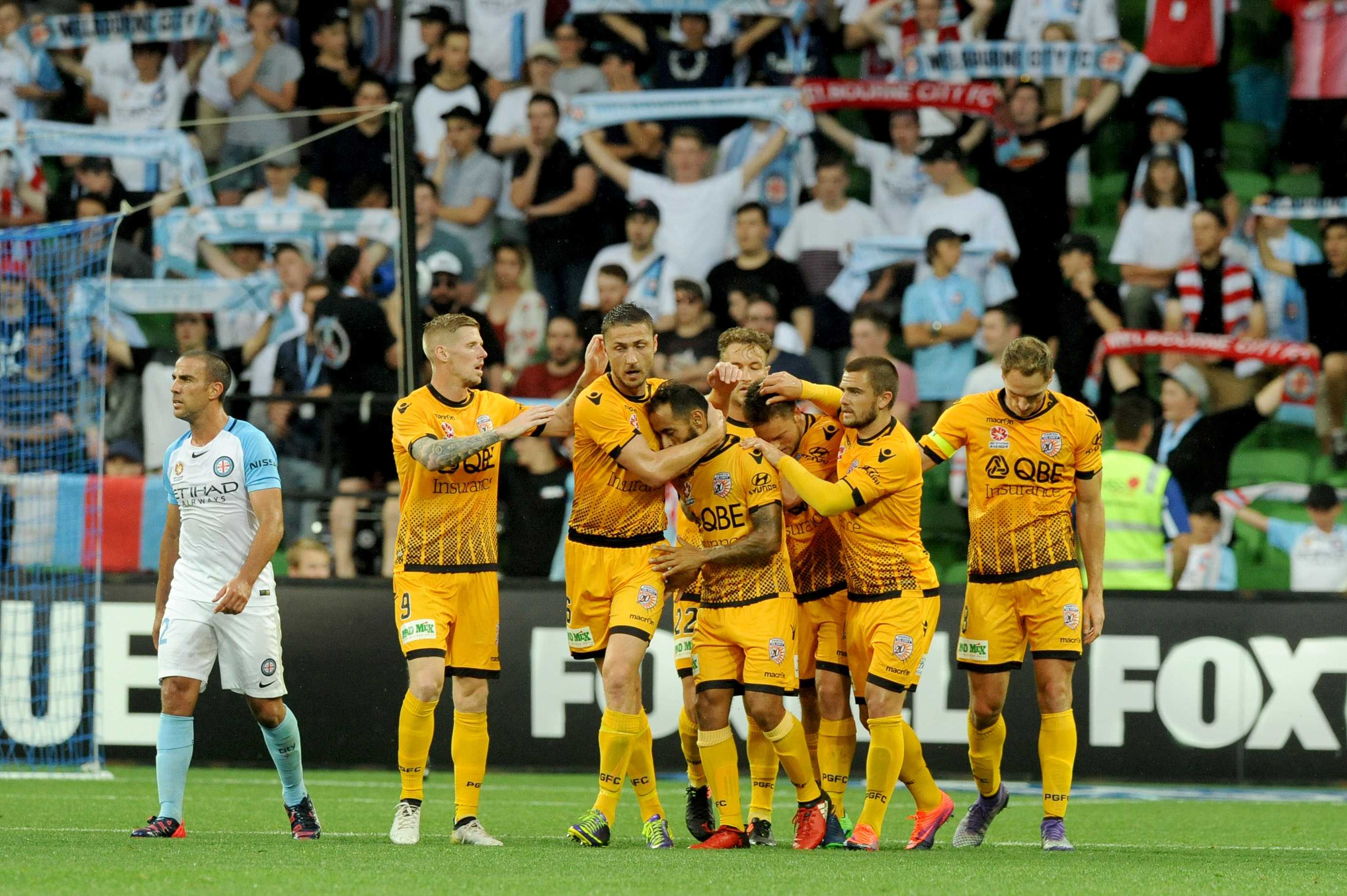 Melbourne City held by Perth Glory in 3-3 draw as Liam Reddy penalty ...