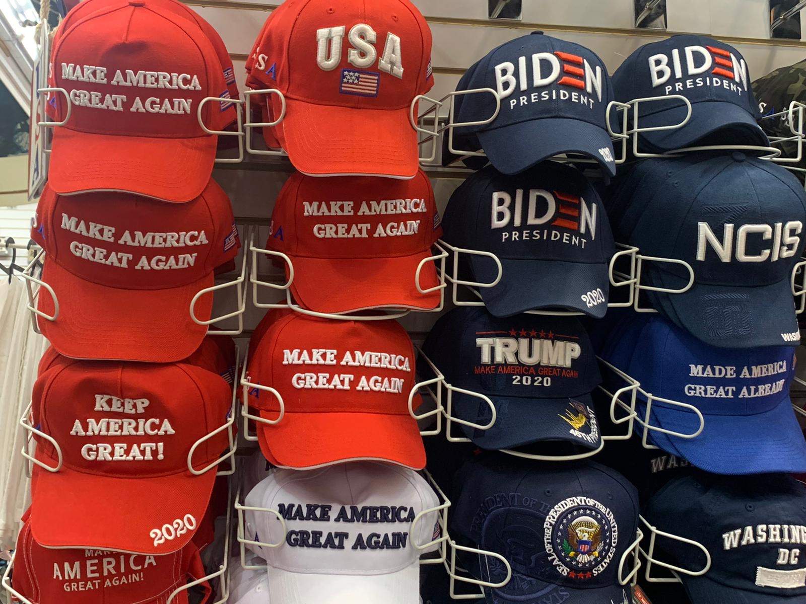Donald Trump, Joe Biden merchandise flies off the shelves. Can this ...