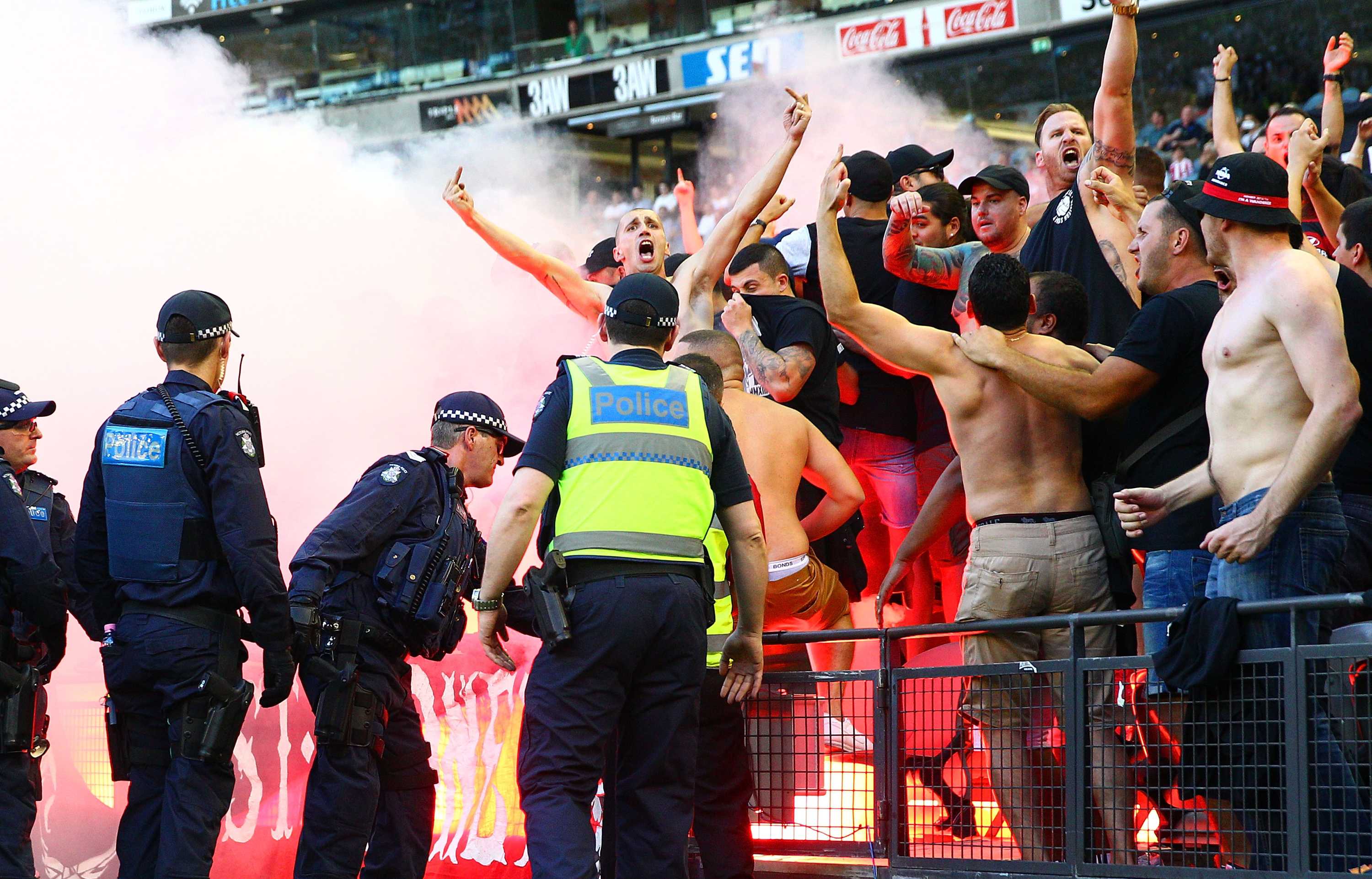 Western Sydney Wanderers boss asks flare-throwing fans to behave as ...