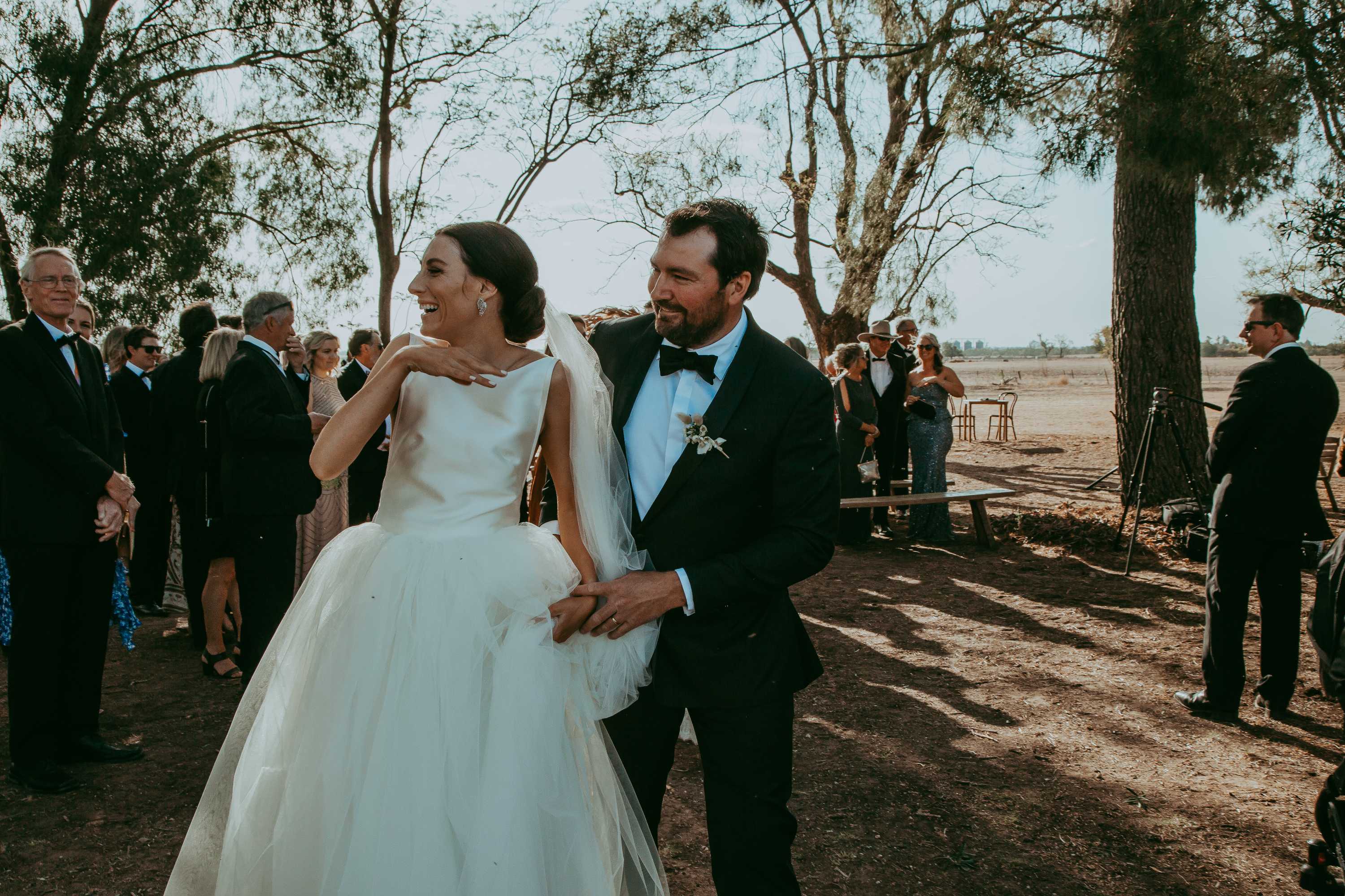 Farmers Grace and David Quast, who married at the peak of Australia's ...