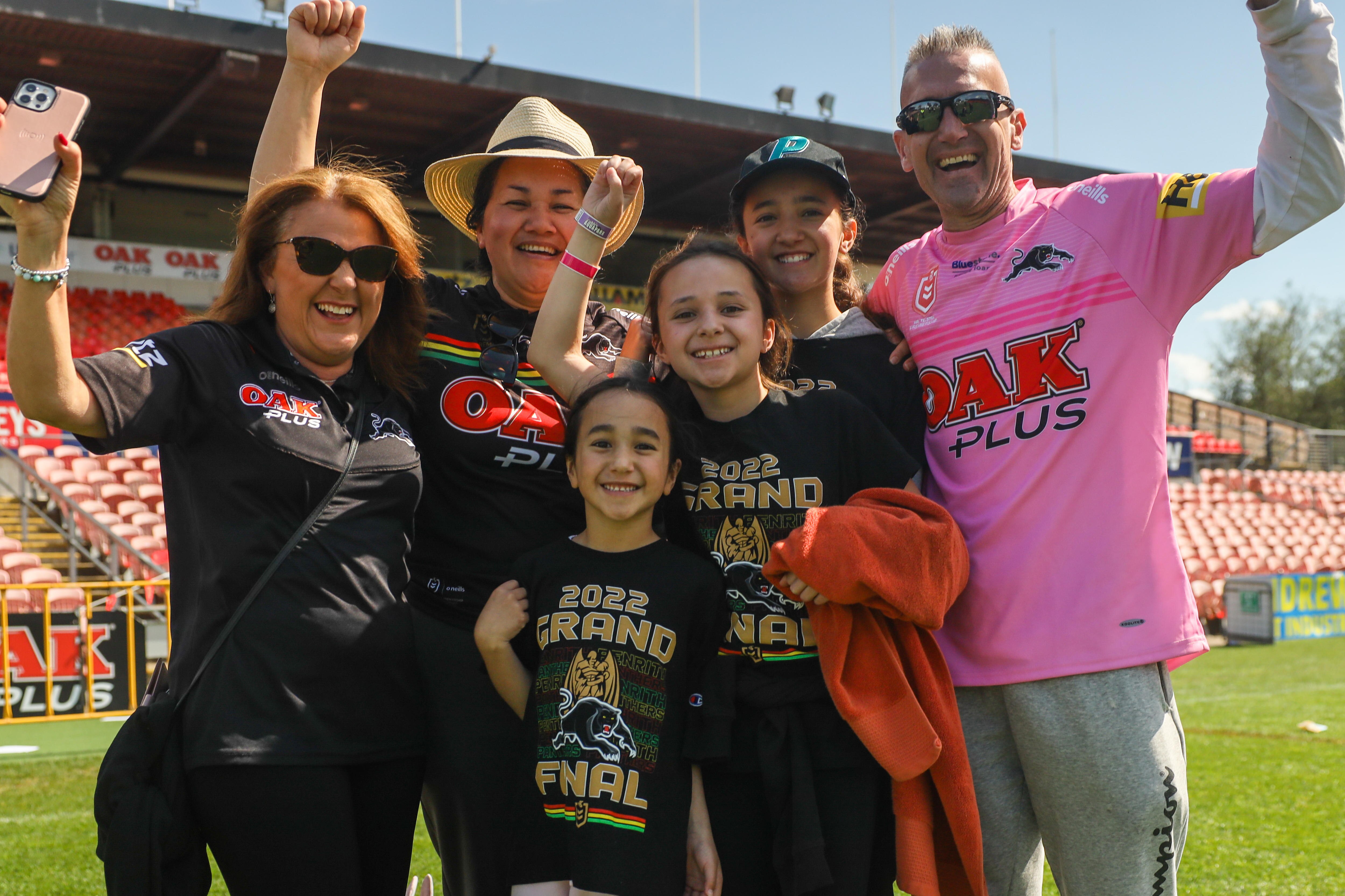 Penrith fans celebrate after second consecutive NRL grand final win by ...