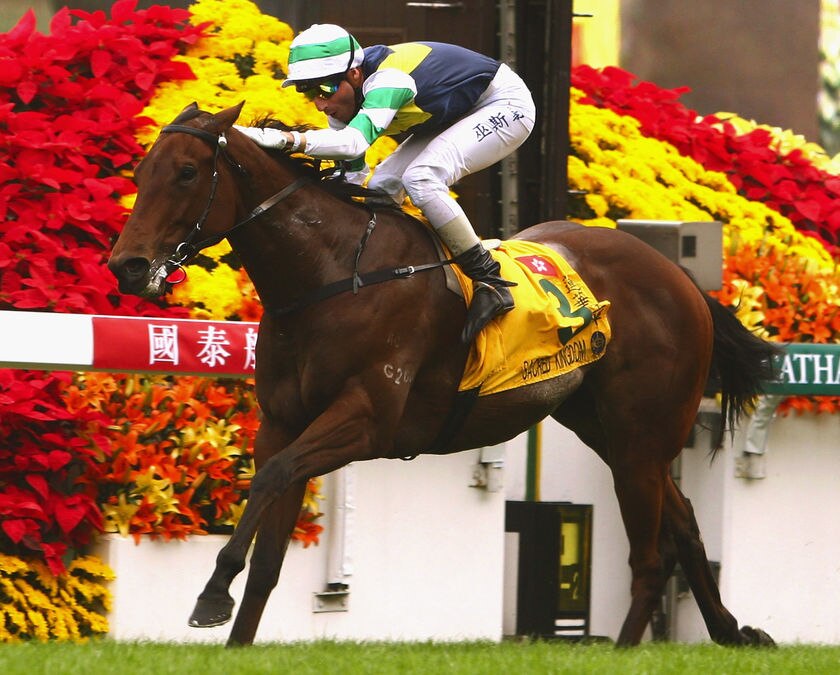 Miss Andretti stutters in Hong Kong - ABC News