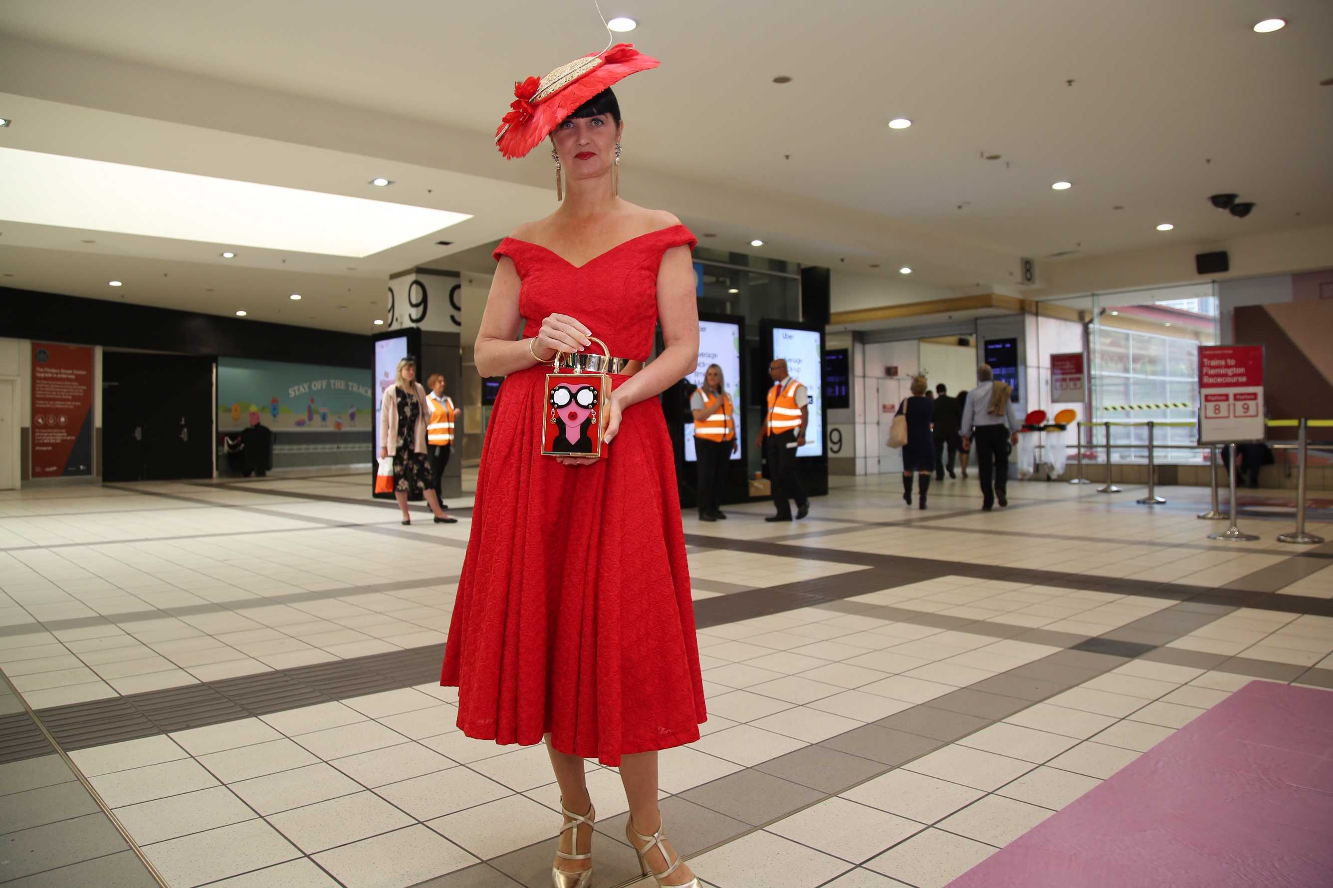 Flash flooding and flashy fashions the highlights of Melbourne Cup 2018 ...