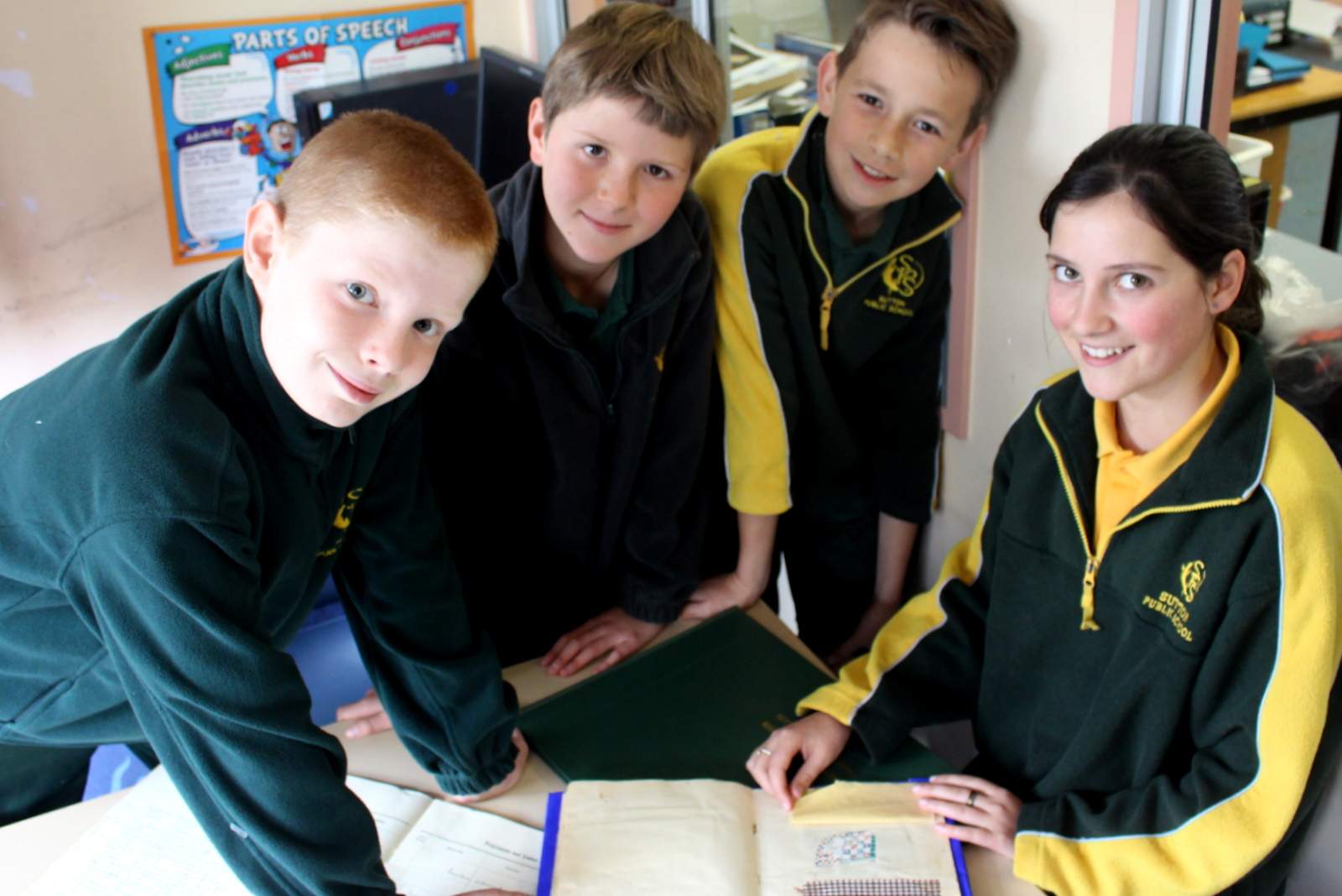 Sutton Primary School students preparing for the village's 150th ...