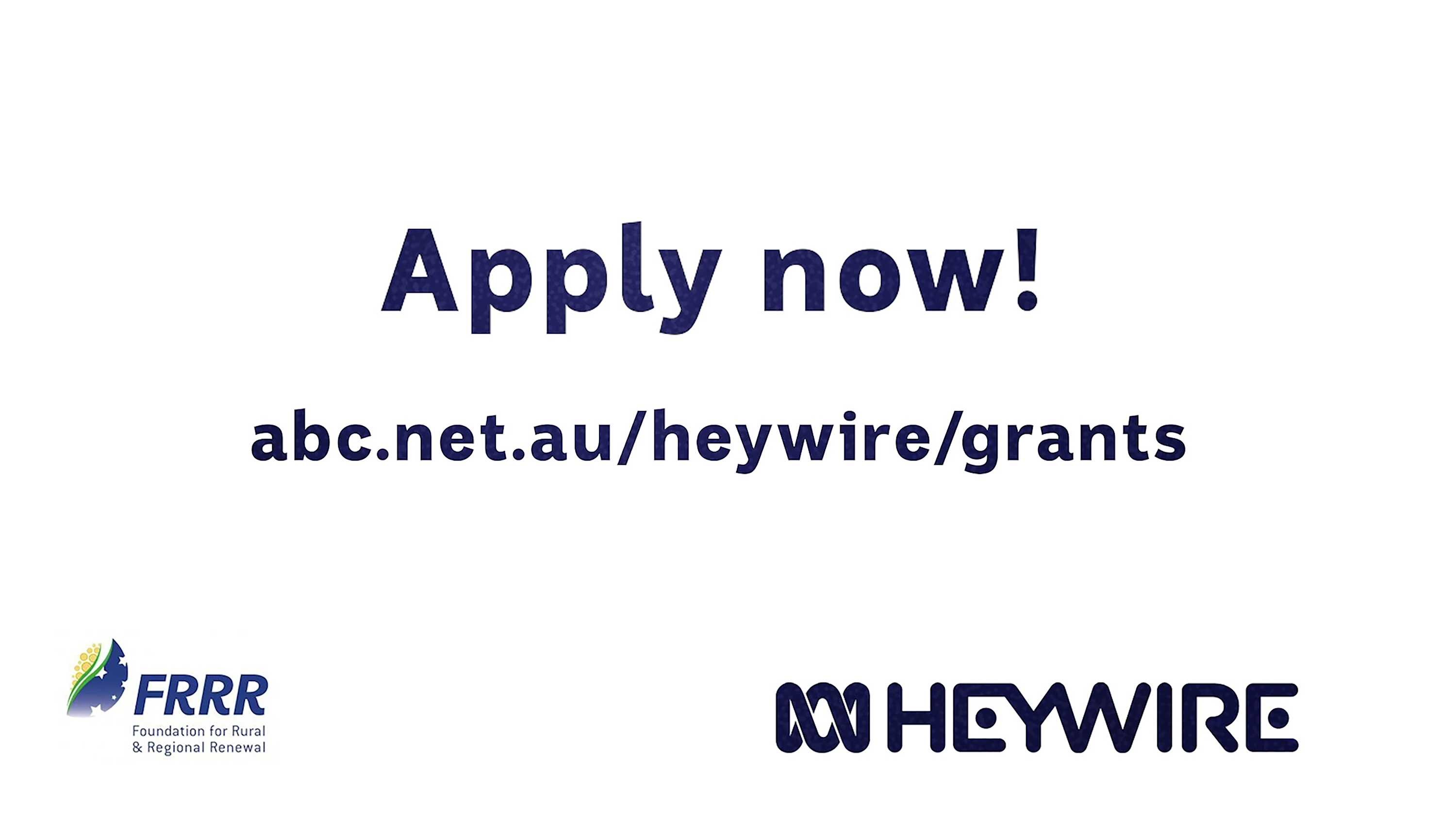 FRRR ABC Heywire Youth Innovation Grants - ABC Heywire
