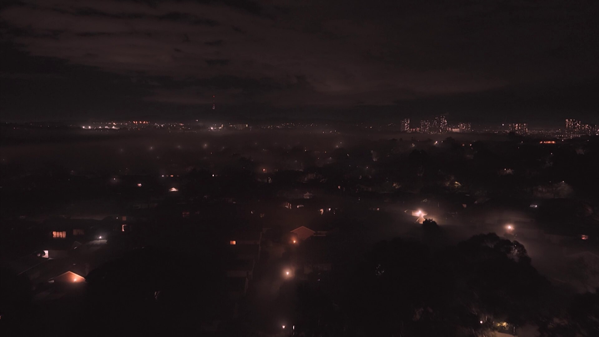 Canberra neighbourhood at night - ABC News