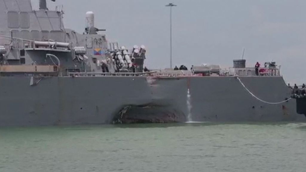 USS John McCain: Navy chief orders probe into Pacific 7th Fleet after ...