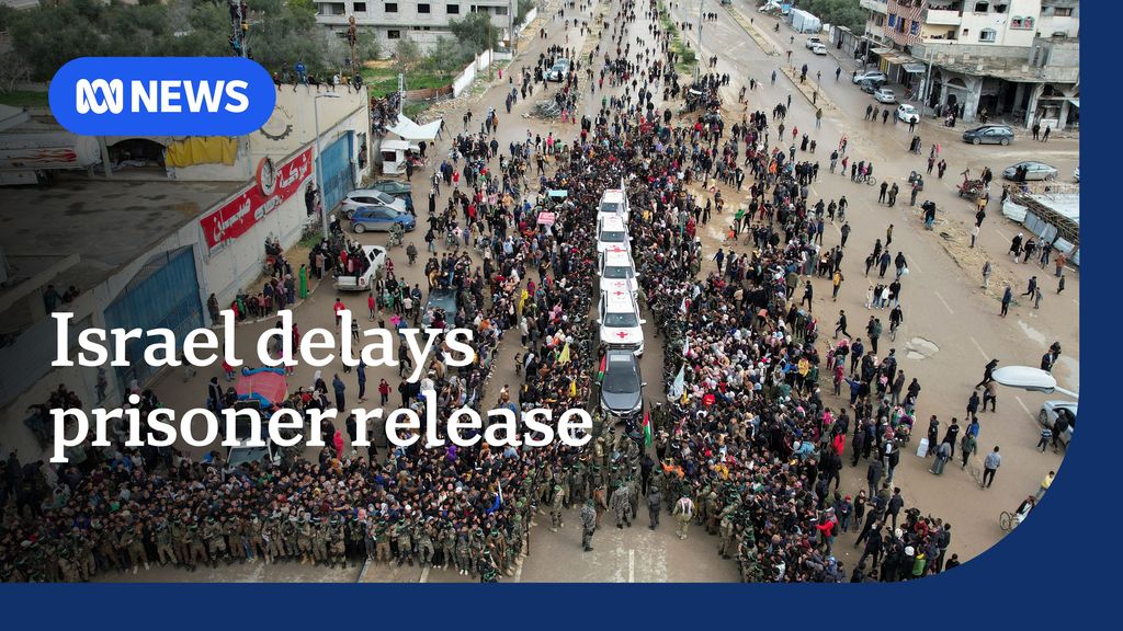 Israel delays release of 620 Palestinians, threatening ceasefire - ABC News